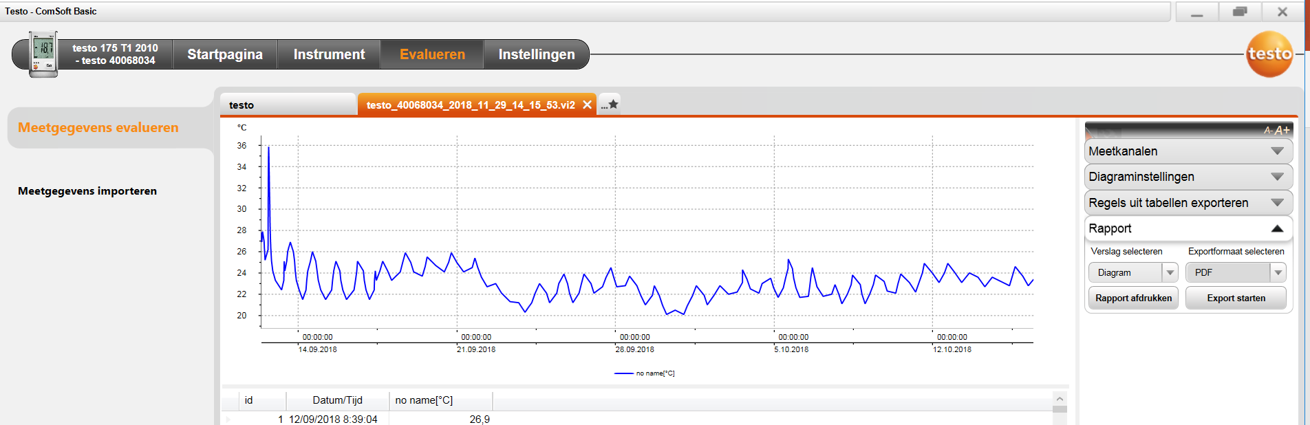 Enregistreurs - Comsoft Basic - convertir un fichier vi2 en xls – Help FR